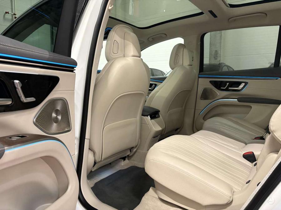 White Mercedes-Benz EQS 2023 in Vilnius, with an engine capacity of 0.00 L and mileage of 86 thousand km for 64990 €, photo 35 on AUTOMOTO.COM.LV