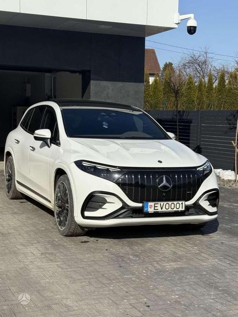 Balts Mercedes-Benz EQS 2023 Viļņa, ar dzinēja tilpumu 0.00 L un nobraukumu 87 tūkst. km par 76000 €, foto 1 vietnē AUTOMOTO.COM.LV