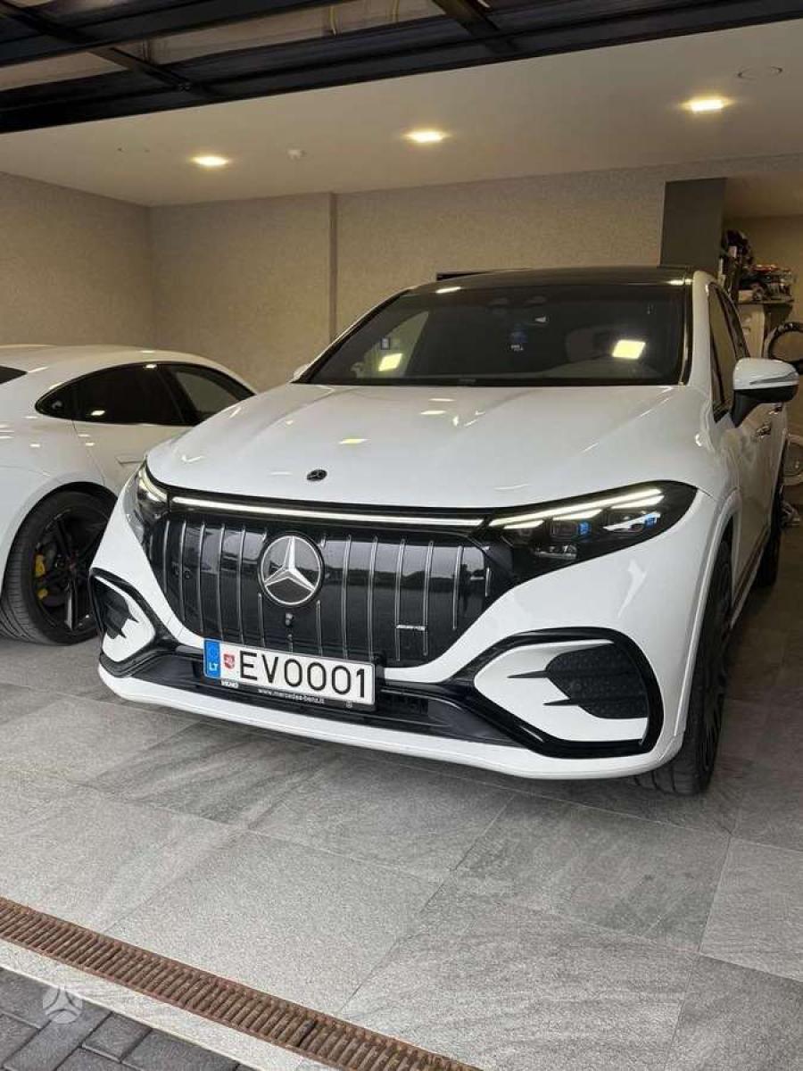Balts Mercedes-Benz EQS 2023 Viļņa, ar dzinēja tilpumu 0.00 L un nobraukumu 87 tūkst. km par 76000 €, foto 6 vietnē AUTOMOTO.COM.LV