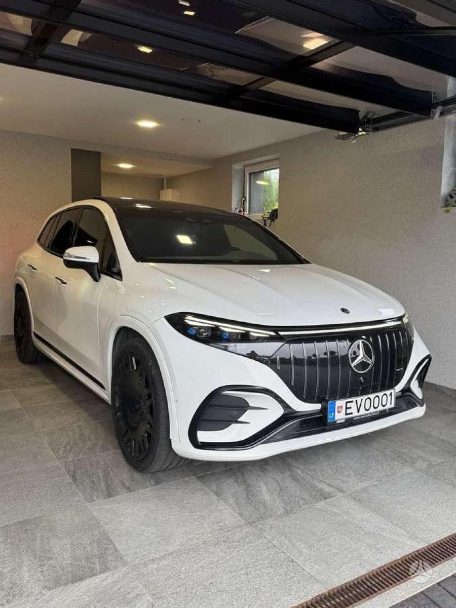 Balts Mercedes-Benz EQS 2023 Viļņa, ar dzinēja tilpumu 0.00 L un nobraukumu 87 tūkst. km par 76000 €, foto 7 vietnē AUTOMOTO.COM.LV