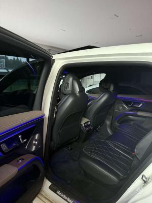 Balts Mercedes-Benz EQS 2023 Viļņa, ar dzinēja tilpumu 0.00 L un nobraukumu 87 tūkst. km par 76000 €, foto 9 vietnē AUTOMOTO.COM.LV