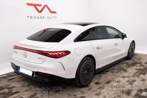 White Mercedes-Benz EQS 2022 in Tartu, with an engine capacity of 0.00 L and mileage of 63 thousand km for 84400 €, photo 3 on AUTOMOTO.COM.LV