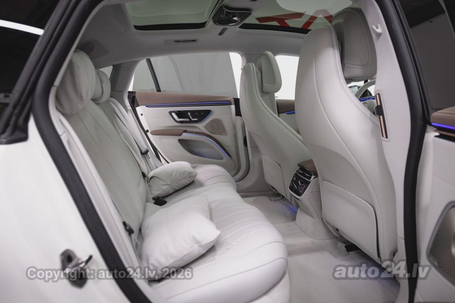 White Mercedes-Benz EQS 2022 in Tartu, with an engine capacity of 0.00 L and mileage of 63 thousand km for 84400 €, photo 14 on AUTOMOTO.COM.LV