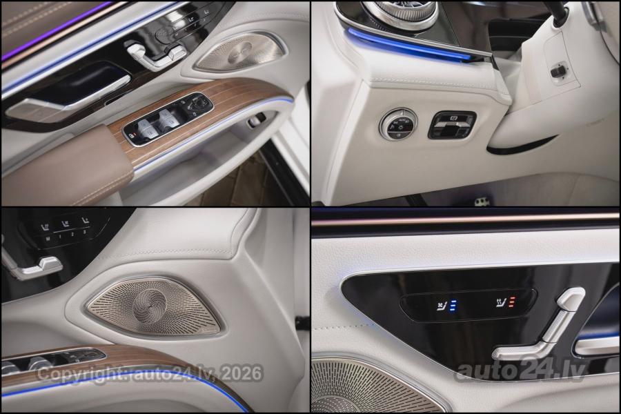 White Mercedes-Benz EQS 2022 in Tartu, with an engine capacity of 0.00 L and mileage of 63 thousand km for 84400 €, photo 46 on AUTOMOTO.COM.LV