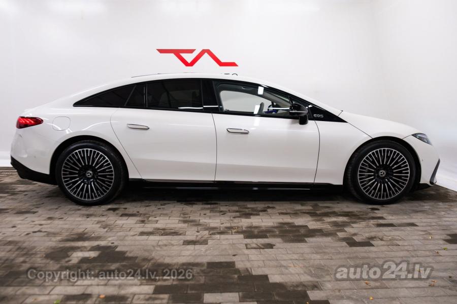 White Mercedes-Benz EQS 2022 in Tartu, with an engine capacity of 0.00 L and mileage of 63 thousand km for 84400 €, photo 50 on AUTOMOTO.COM.LV