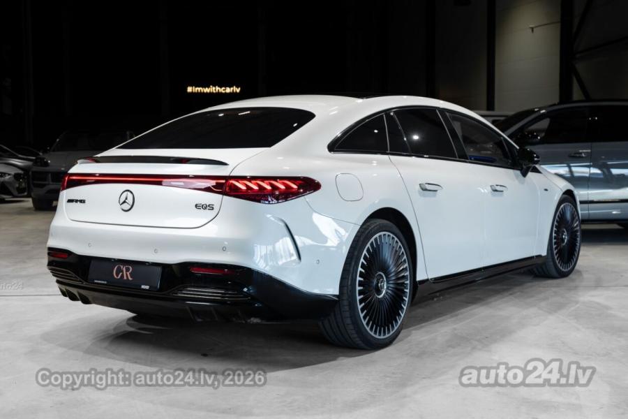 Balts Mercedes-Benz EQS 2023 Rīga, ar dzinēja tilpumu 0.00 L un nobraukumu 32 tūkst. km par 93900 €, foto 4 vietnē AUTOMOTO.COM.LV