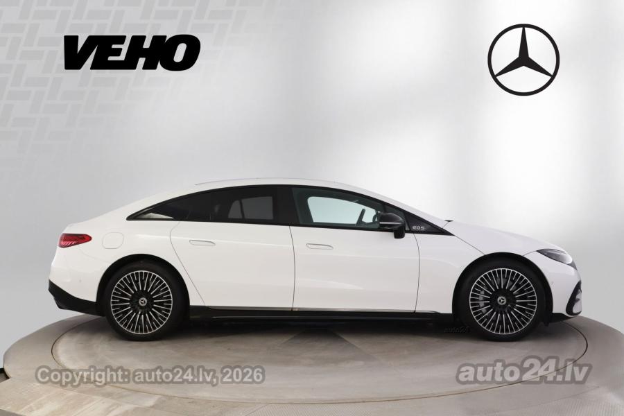 White Mercedes-Benz EQS 2023 in Tallinn, with an engine capacity of 0.00 L and mileage of 17 thousand km for 76900 €, photo 3 on AUTOMOTO.COM.LV