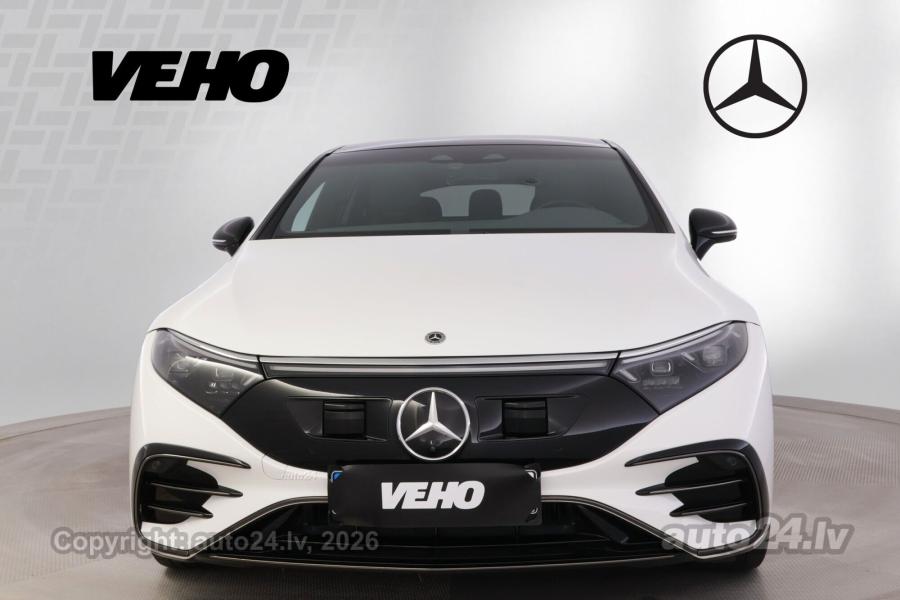 White Mercedes-Benz EQS 2023 in Tallinn, with an engine capacity of 0.00 L and mileage of 17 thousand km for 76900 €, photo 7 on AUTOMOTO.COM.LV
