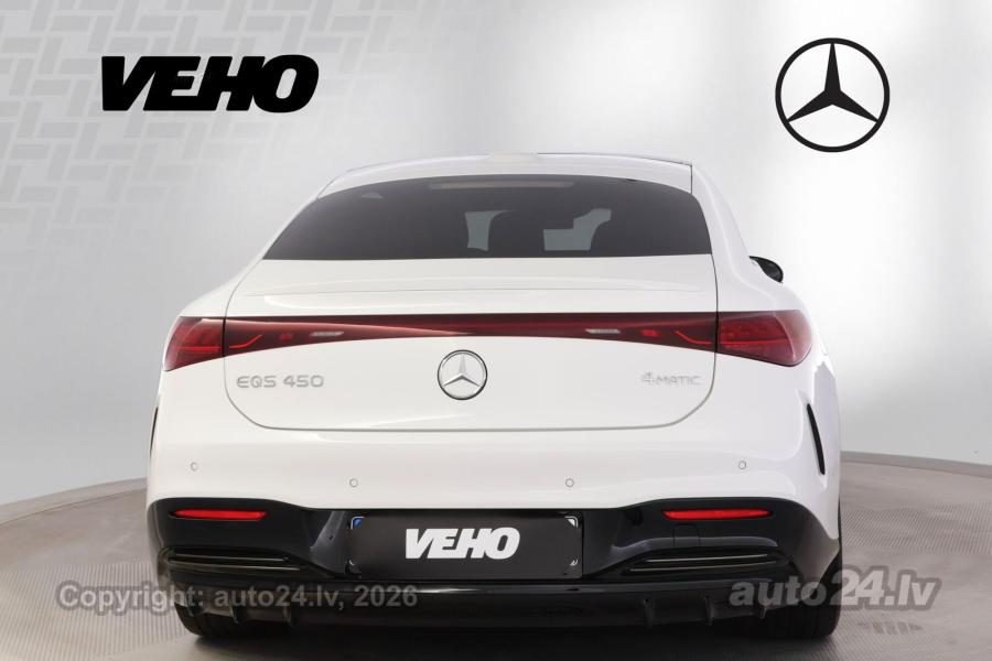 White Mercedes-Benz EQS 2023 in Tallinn, with an engine capacity of 0.00 L and mileage of 17 thousand km for 76900 €, photo 8 on AUTOMOTO.COM.LV