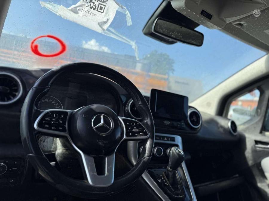 Melns Mercedes-Benz EQT 2023 Kauņa, ar dzinēja tilpumu 0.00 L un nobraukumu 0 tūkst. km par 12100 €, foto 7 vietnē AUTOMOTO.COM.LV