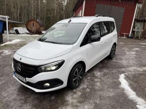 Balts Mercedes-Benz EQT 2024 Šauļi, ar dzinēja tilpumu 0.00 L un nobraukumu 4 tūkst. km par 23000 €, foto  vietnē AUTOMOTO.COM.LV