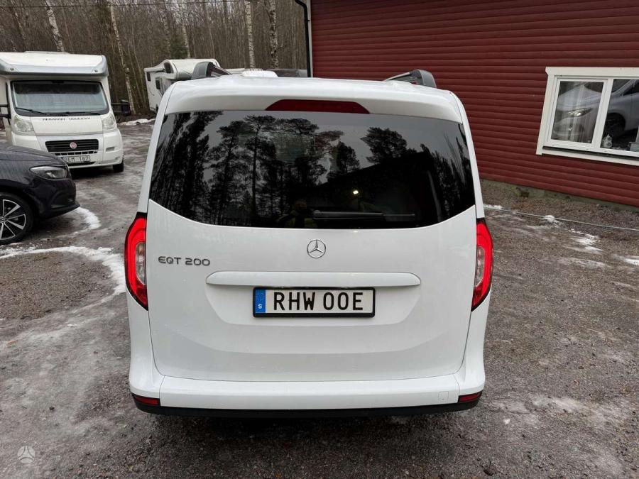 White Mercedes-Benz EQT 2024 in Siauliai, with an engine capacity of 0.00 L and mileage of 4 thousand km for 23000 €, photo 5 on AUTOMOTO.COM.LV