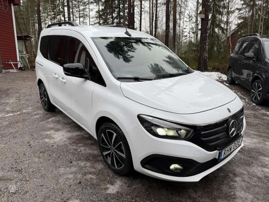 Balts Mercedes-Benz EQT 2024 Šauļi, ar dzinēja tilpumu 0.00 L un nobraukumu 4 tūkst. km par 23000 €, foto 2 vietnē AUTOMOTO.COM.LV
