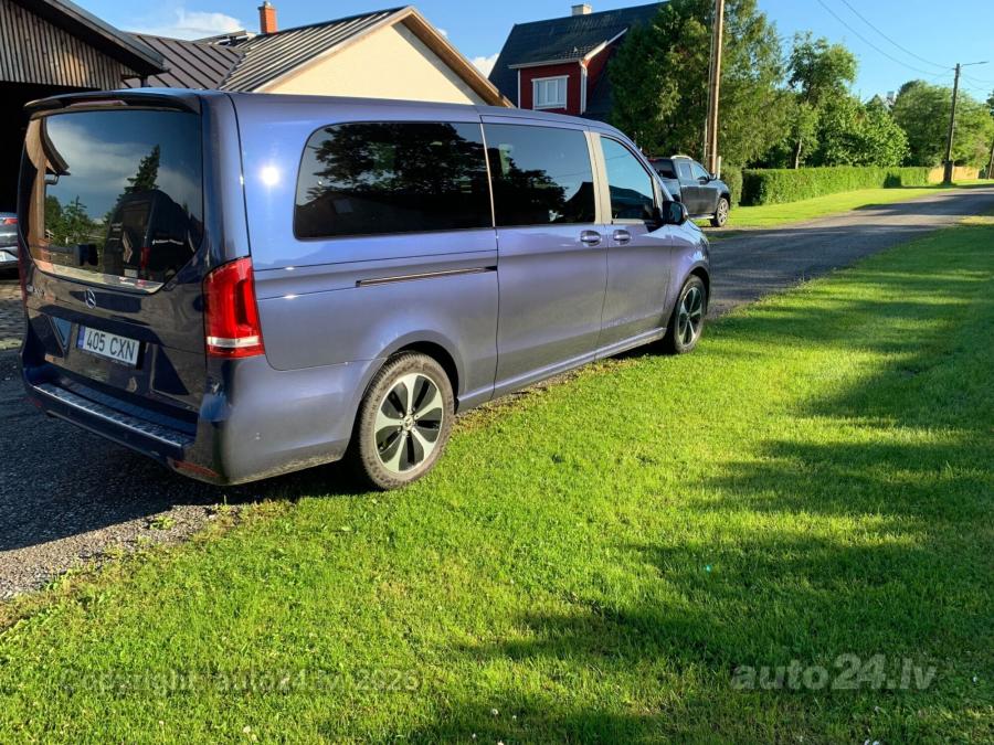Zils Mercedes-Benz EQV 2024 Tallina, ar dzinēja tilpumu 0.00 L un nobraukumu 16 tūkst. km par 67000 €, foto 9 vietnē AUTOMOTO.COM.LV