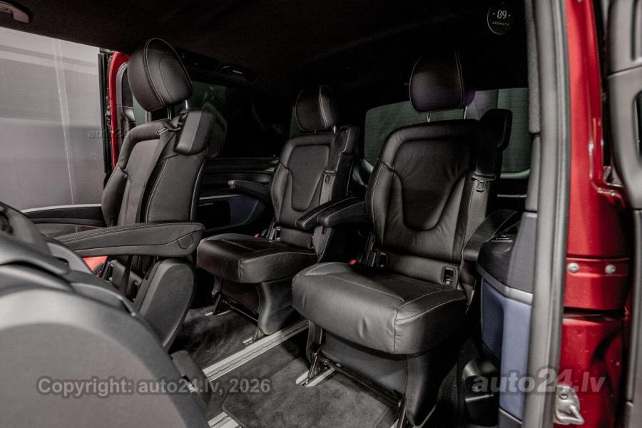 Красный Мерседес EQV 2020 в Пярну, объемом двигателя 0.00 л и пробегом 104 тыс. км за 45000 €, фото 17 на AUTOMOTO.COM.LV