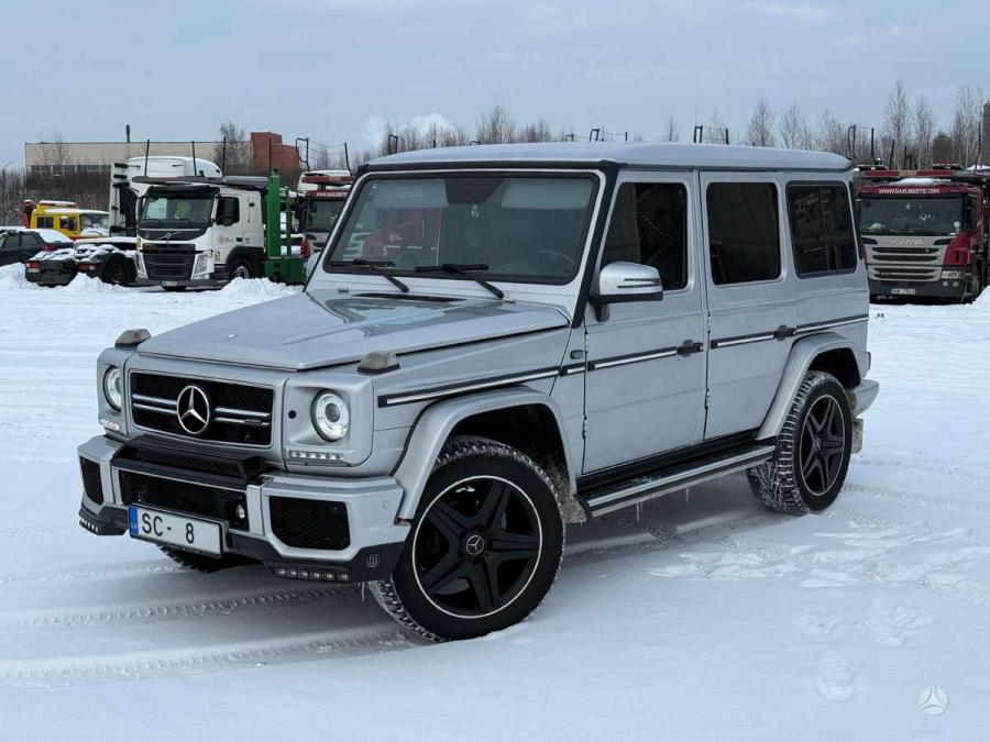 Grey Mercedes-Benz g-270 2002 in Riga, with an engine capacity of 2.69 L and mileage of 233 thousand km for 23700 €, photo 1 on AUTOMOTO.COM.LV