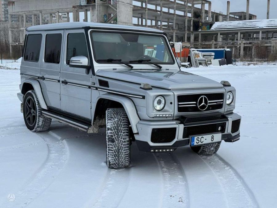 Grey Mercedes-Benz g-270 2002 in Riga, with an engine capacity of 2.69 L and mileage of 233 thousand km for 23700 €, photo 2 on AUTOMOTO.COM.LV