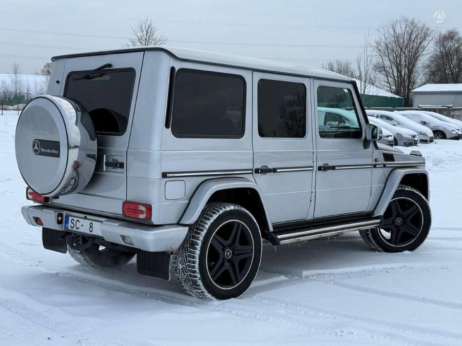 Grey Mercedes-Benz g-270 2002 in Riga, with an engine capacity of 2.69 L and mileage of 233 thousand km for 23700 €, photo 4 on AUTOMOTO.COM.LV