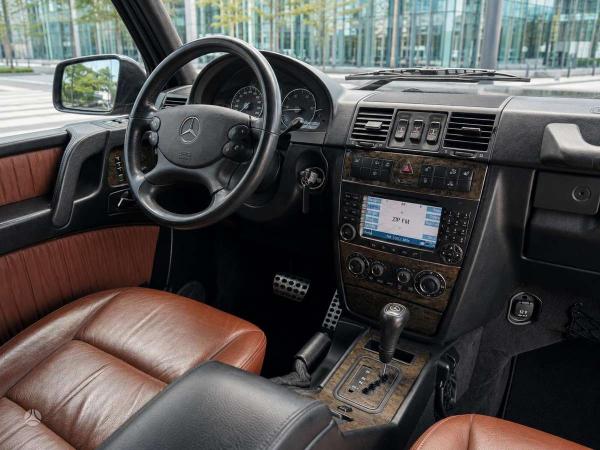 Melns Mercedes-Benz G 320 2007 Viļņa, ar dzinēja tilpumu 3.00 L un nobraukumu 189 tūkst. km par 35900 €, foto 8 vietnē AUTOMOTO.COM.LV
