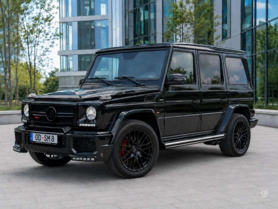 Black Mercedes-Benz G 320 2007 in Vilnius, with an engine capacity of 3.00 L and mileage of 189 thousand km for 33900 €, photo 1 on AUTOMOTO.COM.LV