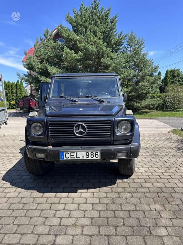 Zils Mercedes-Benz G 320 1995 Klaipėda, ar dzinēja tilpumu 3.20 L un nobraukumu 344 tūkst. km par 19000 €, foto 3 vietnē AUTOMOTO.COM.LV