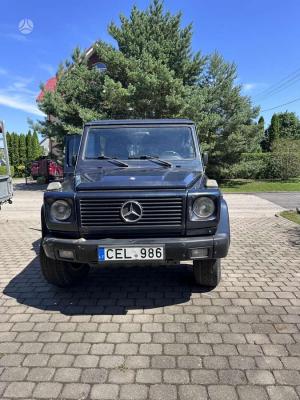 Blue Mercedes-Benz G 320 1995 in Klaipeda, with an engine capacity of 3.20 L and mileage of 344 thousand km for 19000 €, photo 4 on AUTOMOTO.COM.LV