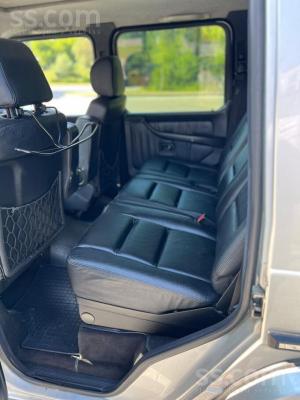 Grey Mercedes-Benz G 320 1998 in Riga, with an engine capacity of 3.20 L and mileage of 273 thousand km for 25700 €, photo 8 on AUTOMOTO.COM.LV