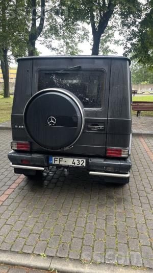 Black Mercedes-Benz G 350 1992 in Riga, with an engine capacity of 3.50 L and mileage of 366 thousand km for 32000 €, photo 5 on AUTOMOTO.COM.LV