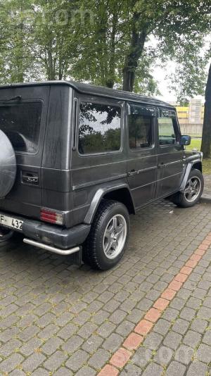 Black Mercedes-Benz G 350 1992 in Riga, with an engine capacity of 3.50 L and mileage of 366 thousand km for 32000 €, photo 21 on AUTOMOTO.COM.LV