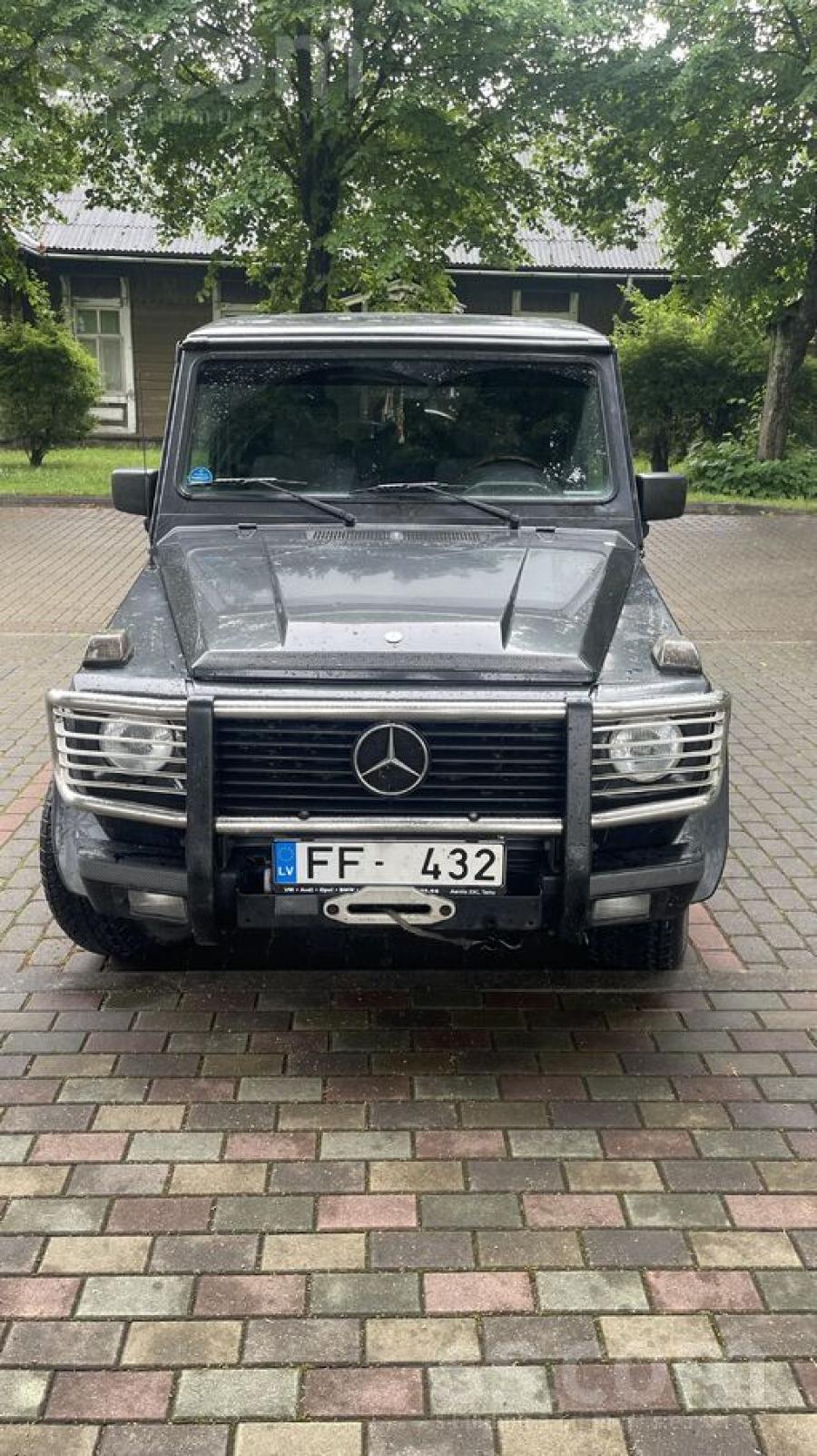 Black Mercedes-Benz G 350 1992 in Riga, with an engine capacity of 3.50 L and mileage of 366 thousand km for 32000 €, photo 22 on AUTOMOTO.COM.LV
