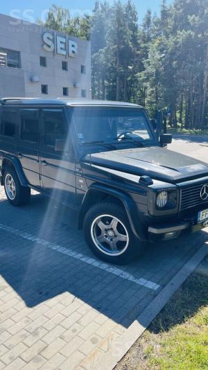 Black Mercedes-Benz G 350 1992 in Riga, with an engine capacity of 3.50 L and mileage of 366 thousand km for 32000 €, photo 24 on AUTOMOTO.COM.LV