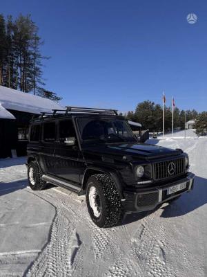 Melns Mercedes-Benz G 350 2010 Viļņa, ar dzinēja tilpumu 2.99 L un nobraukumu 278 tūkst. km par 43000 €, foto  vietnē AUTOMOTO.COM.LV