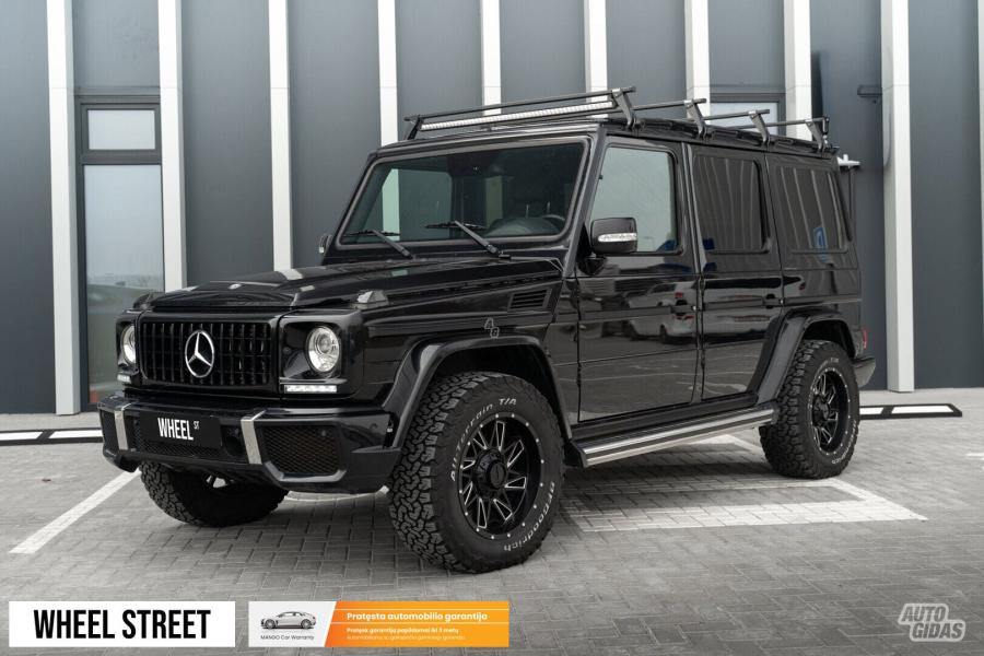 Black Mercedes-Benz G 350 2010 in Vilnius, with an engine capacity of 3.00 L and mileage of 278 thousand km for 43500 €, photo 1 on AUTOMOTO.COM.LV