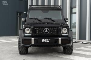 Black Mercedes-Benz G 350 2010 in Vilnius, with an engine capacity of 3.00 L and mileage of 278 thousand km for 43500 €, photo 8 on AUTOMOTO.COM.LV