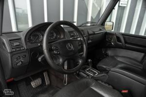 Black Mercedes-Benz G 350 2010 in Vilnius, with an engine capacity of 3.00 L and mileage of 278 thousand km for 43500 €, photo 13 on AUTOMOTO.COM.LV