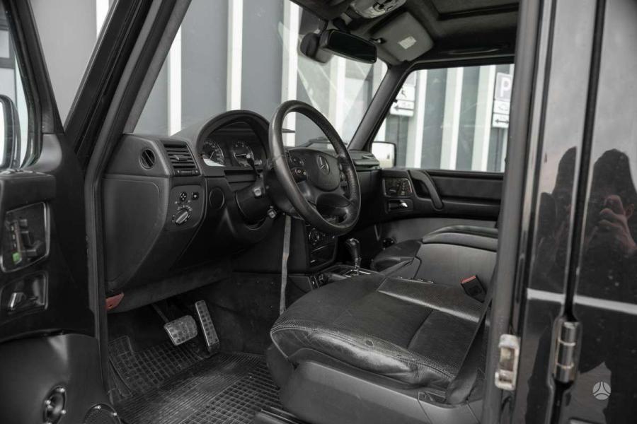 Melns Mercedes-Benz G 350 2010 Viļņa, ar dzinēja tilpumu 2.99 L un nobraukumu 278 tūkst. km par 37990 €, foto 13 vietnē AUTOMOTO.COM.LV