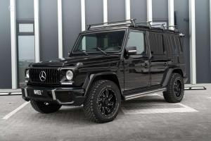 Black Mercedes-Benz G 350 2010 in Vilnius, with an engine capacity of 2.99 L and mileage of 278 thousand km for 35990 €, photo 4 on AUTOMOTO.COM.LV