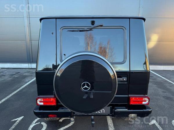 Black Mercedes-Benz G 350 2011 in Tallinn, with an engine capacity of 3.00 L and mileage of 245 thousand km for 37995 €, photo 6 on AUTOMOTO.COM.LV