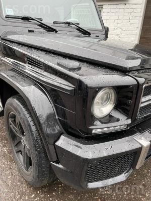 Black Mercedes-Benz G 350 2011 in Jurmala, with an engine capacity of 3.00 L and mileage of 240 thousand km for 34900 €, photo 4 on AUTOMOTO.COM.LV