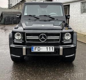 Black Mercedes-Benz G 350 2011 in Jurmala, with an engine capacity of 3.00 L and mileage of 240 thousand km for 34900 €, photo 5 on AUTOMOTO.COM.LV