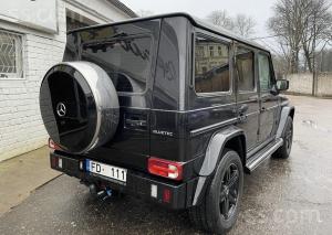 Black Mercedes-Benz G 350 2011 in Jurmala, with an engine capacity of 3.00 L and mileage of 240 thousand km for 34900 €, photo 7 on AUTOMOTO.COM.LV