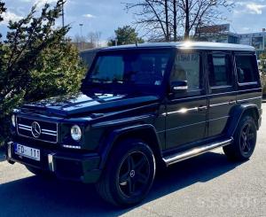 Black Mercedes-Benz G 350 2011 in Jurmala, with an engine capacity of 3.00 L and mileage of 240 thousand km for 34900 €, photo 9 on AUTOMOTO.COM.LV