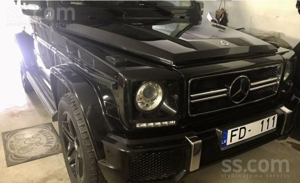 Melns Mercedes-Benz G 350 2011 Jūrmala, ar dzinēja tilpumu 3.00 L un nobraukumu 240 tūkst. km par 34900 €, foto 10 vietnē AUTOMOTO.COM.LV