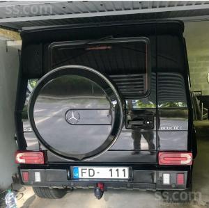 Black Mercedes-Benz G 350 2011 in Jurmala, with an engine capacity of 3.00 L and mileage of 240 thousand km for 34900 €, photo 12 on AUTOMOTO.COM.LV
