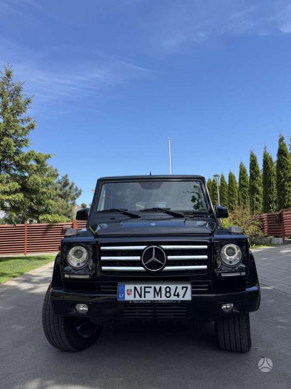 Melns Mercedes-Benz G 350 2011 Klaipėda, ar dzinēja tilpumu 2.99 L un nobraukumu 139 tūkst. km par 49500 €, foto 2 vietnē AUTOMOTO.COM.LV