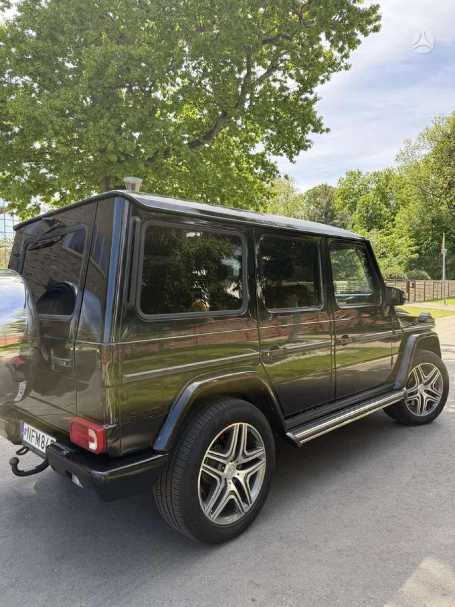 Black Mercedes-Benz G 350 2011 in Klaipeda, with an engine capacity of 2.99 L and mileage of 139 thousand km for 49500 €, photo 5 on AUTOMOTO.COM.LV