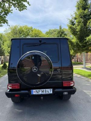 Black Mercedes-Benz G 350 2011 in Klaipeda, with an engine capacity of 2.99 L and mileage of 139 thousand km for 49500 €, photo 6 on AUTOMOTO.COM.LV