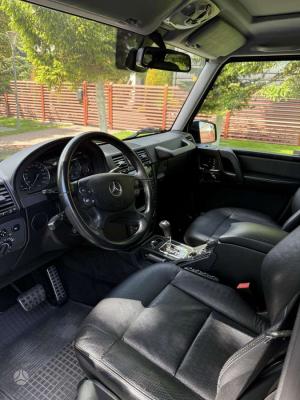 Black Mercedes-Benz G 350 2011 in Klaipeda, with an engine capacity of 2.99 L and mileage of 139 thousand km for 49500 €, photo 8 on AUTOMOTO.COM.LV