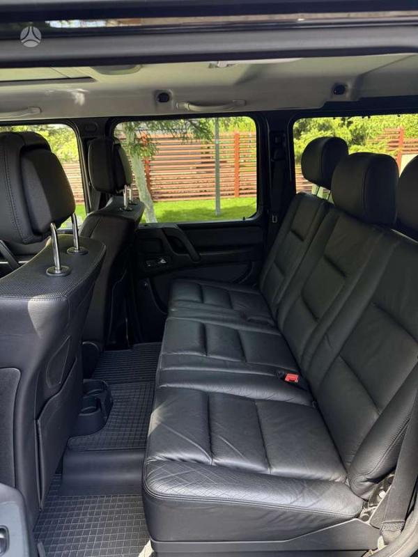 Melns Mercedes-Benz G 350 2011 Klaipėda, ar dzinēja tilpumu 2.99 L un nobraukumu 139 tūkst. km par 49500 €, foto 9 vietnē AUTOMOTO.COM.LV