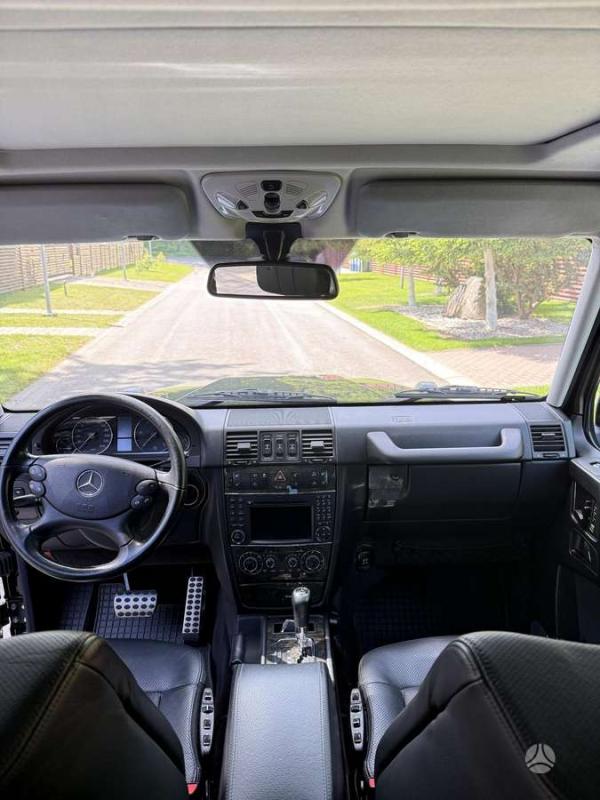 Melns Mercedes-Benz G 350 2011 Klaipėda, ar dzinēja tilpumu 2.99 L un nobraukumu 139 tūkst. km par 49500 €, foto 10 vietnē AUTOMOTO.COM.LV